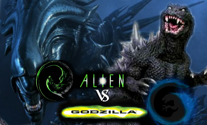 Godzilla vs Alien wallpaper by TheSpiderAdventurer on DeviantArt