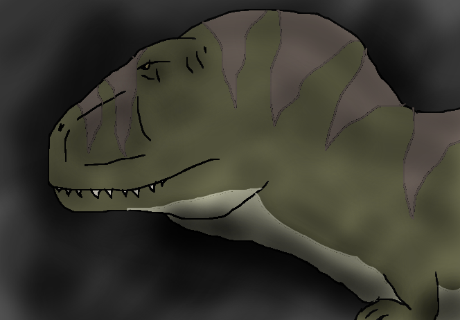 Carcharodontosaurus drawing by TheSpiderAdventurer on DeviantArt