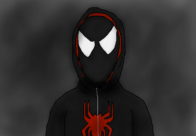 Homemade Spider Man Costume drawing by TheSpiderAdventurer on DeviantArt