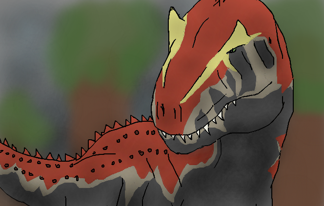 Saurophaganax by TheSpiderAdventurer on DeviantArt