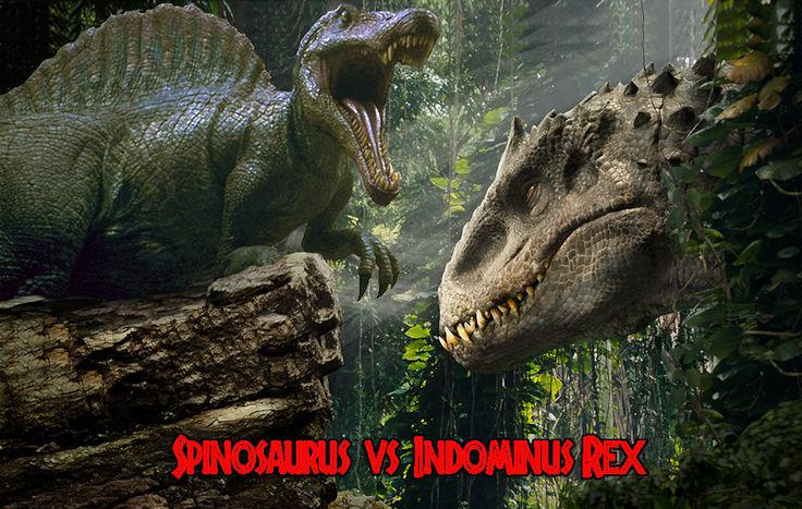 Spinosaurus vs Indominus Rex by TheSpiderAdventurer on DeviantArt