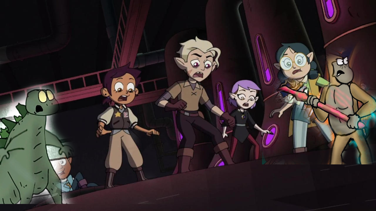 Godzilla and Monkey With Luz and Gang by tfwheejack on DeviantArt