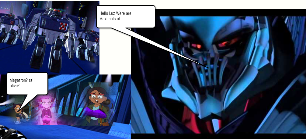 megatron Captured Luz and Amity and Camila by tfwheejack on DeviantArt