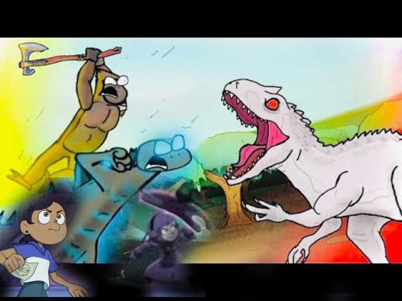 Godzilla VS Monkey and Luz and Amity and Camila by tfwheejack on DeviantArt