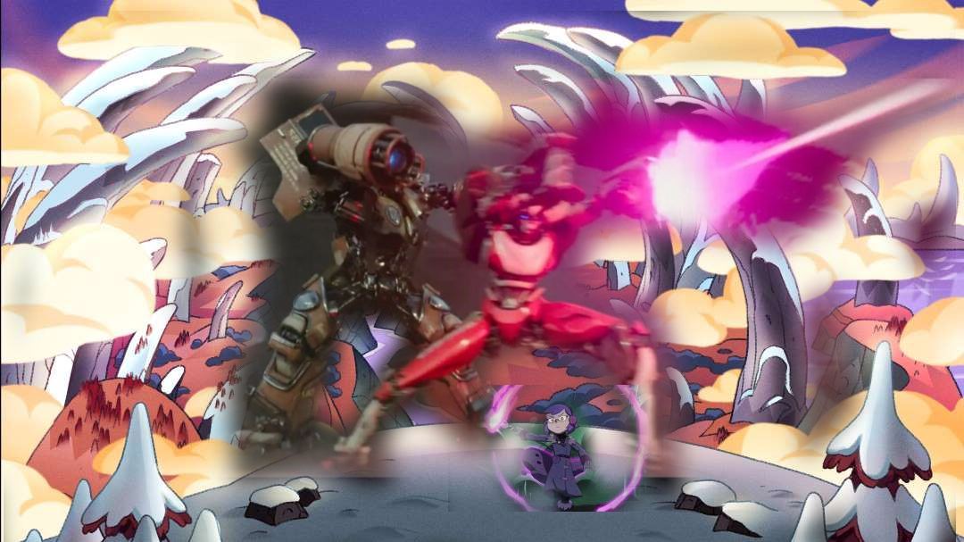 Wheeljack and Arcce and Amity Attacked Terrorcans by tfwheejack on DeviantArt