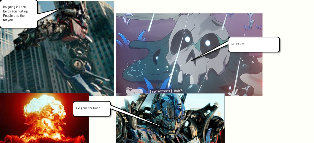 Optimus Prime Kill Belos by tfwheejack on DeviantArt