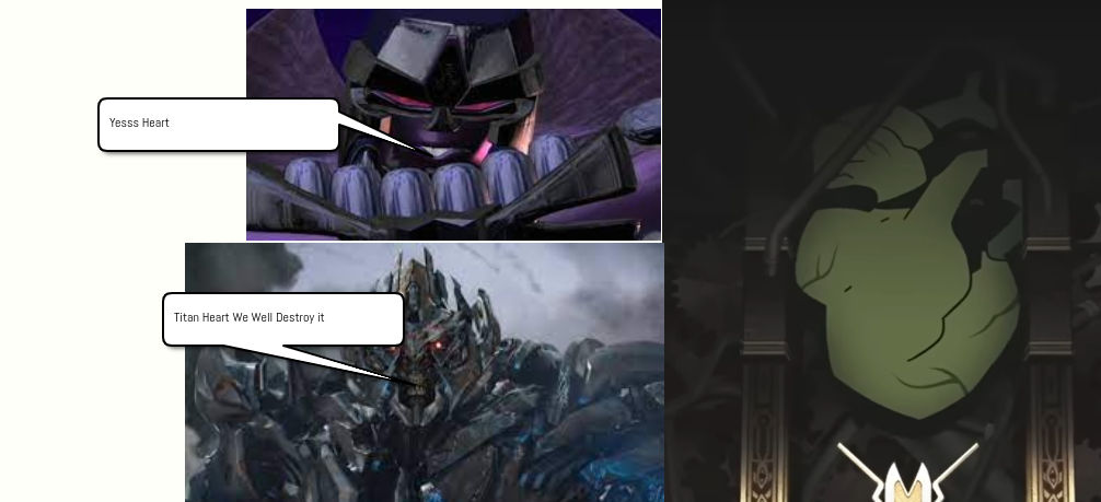 Megatron And BW Megatron Found titan heart by tfwheejack on DeviantArt