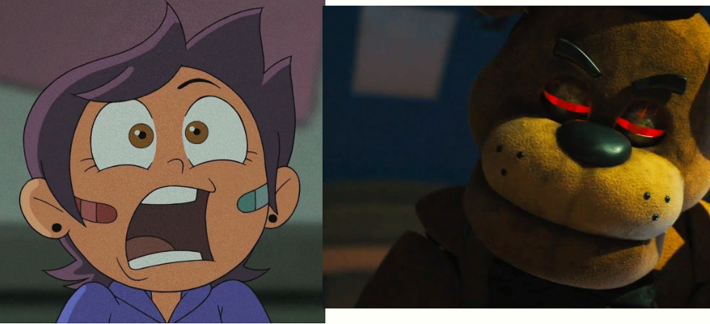 Luz Scared Freddy New Red Eyes by tfwheejack on DeviantArt