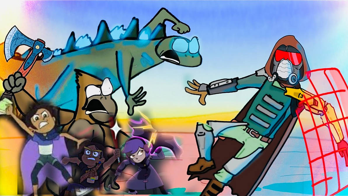 Godzilla and Monkey luz and Amity camila Vs Triang by tfwheejack on ...