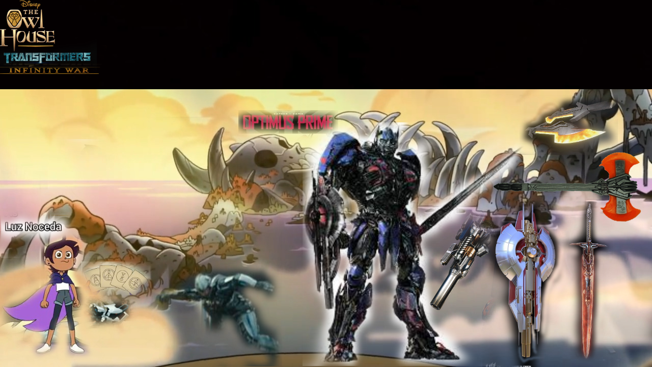 Luz and Optimus Prime Weapons by tfwheejack on DeviantArt