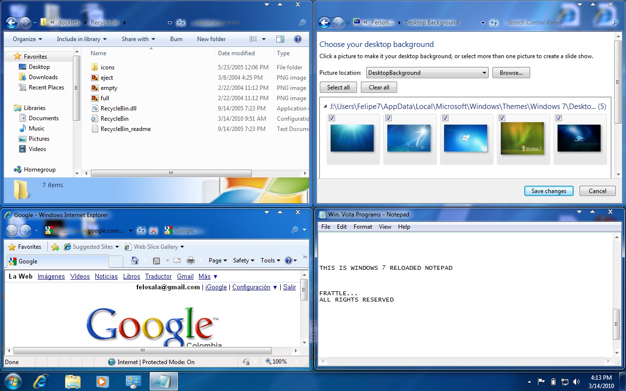 Windows 7 Reloaded by frattle on DeviantArt