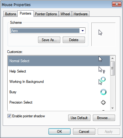 Aero cursor by dev823 on DeviantArt