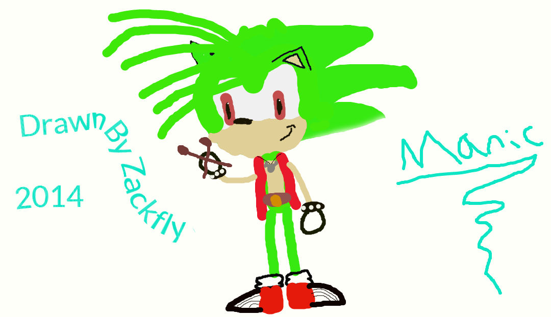 Manic The Hedgehog by zackfly on DeviantArt