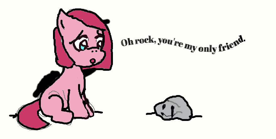 Young Pinkie's Friend by artylion on DeviantArt