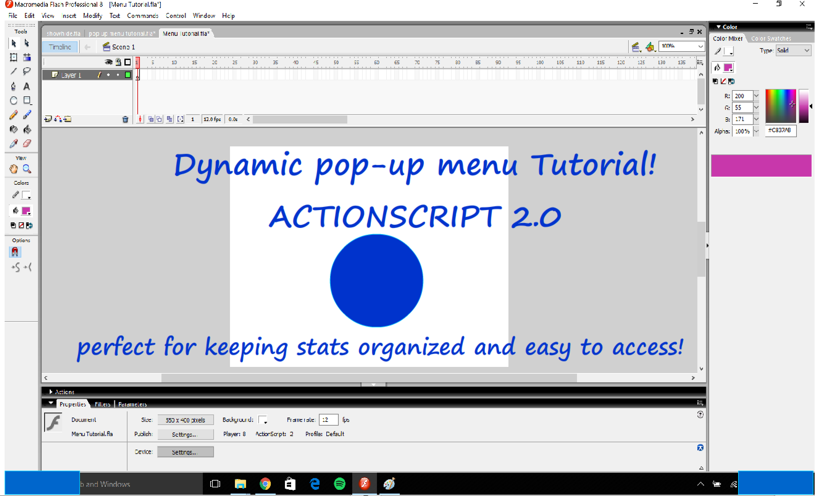 Pop-up Menu Tutorial! by legioKat on DeviantArt