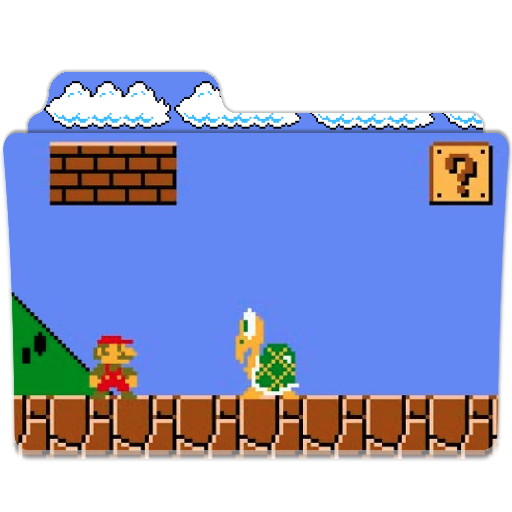 Super Mario Bros Folder Icon by Gjhbuj on DeviantArt