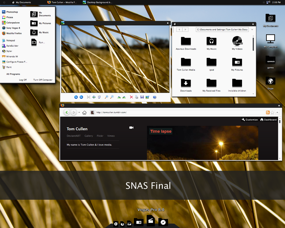 SNAS theme by ThomasCullen on DeviantArt