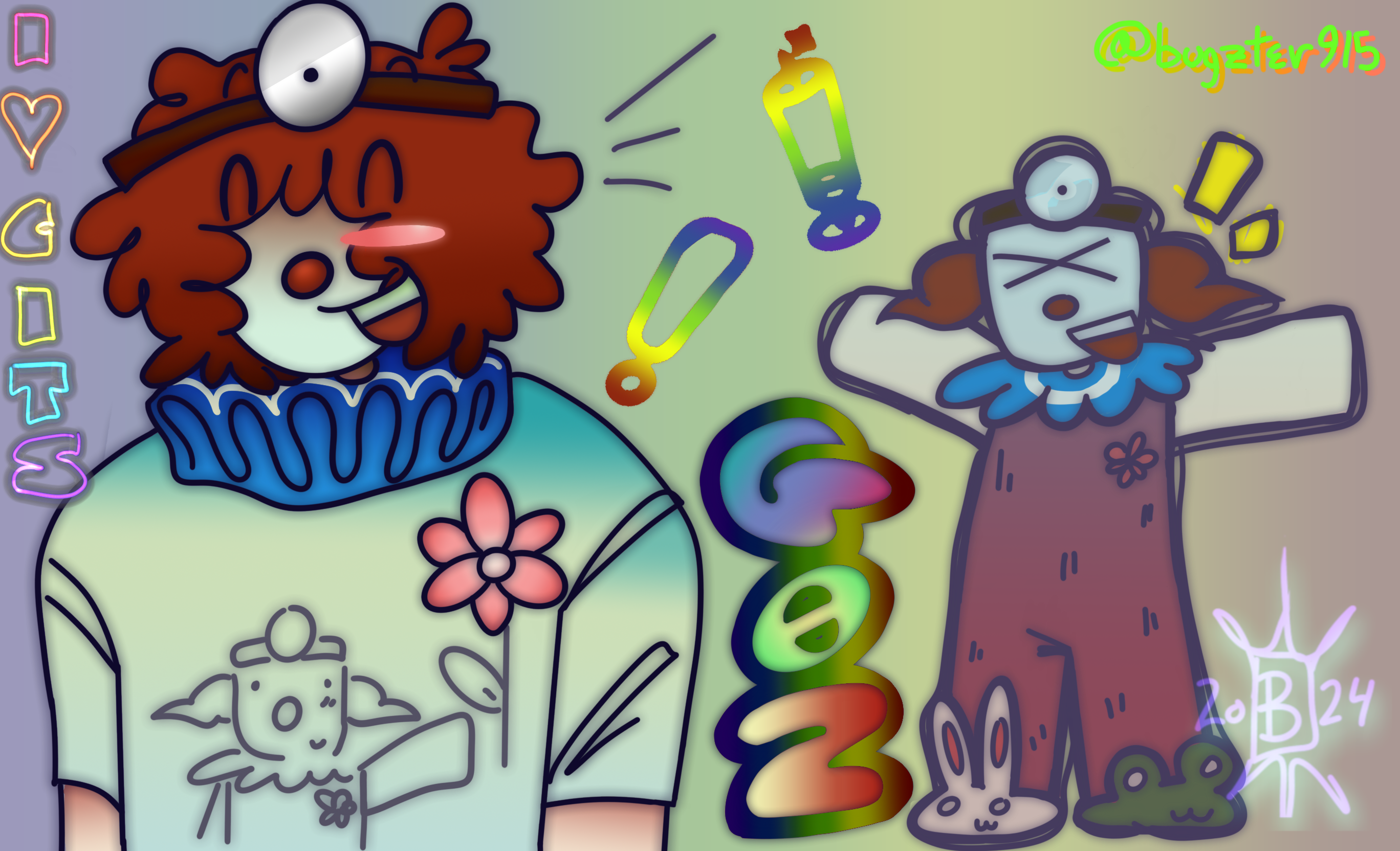 g0z the clown by bugzter915 on DeviantArt