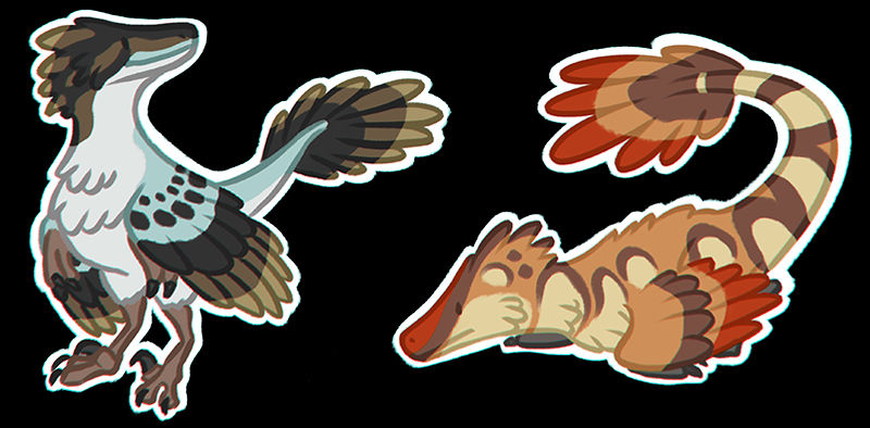 FREE Stylized Raptor Bases by LeviaDraconia on DeviantArt