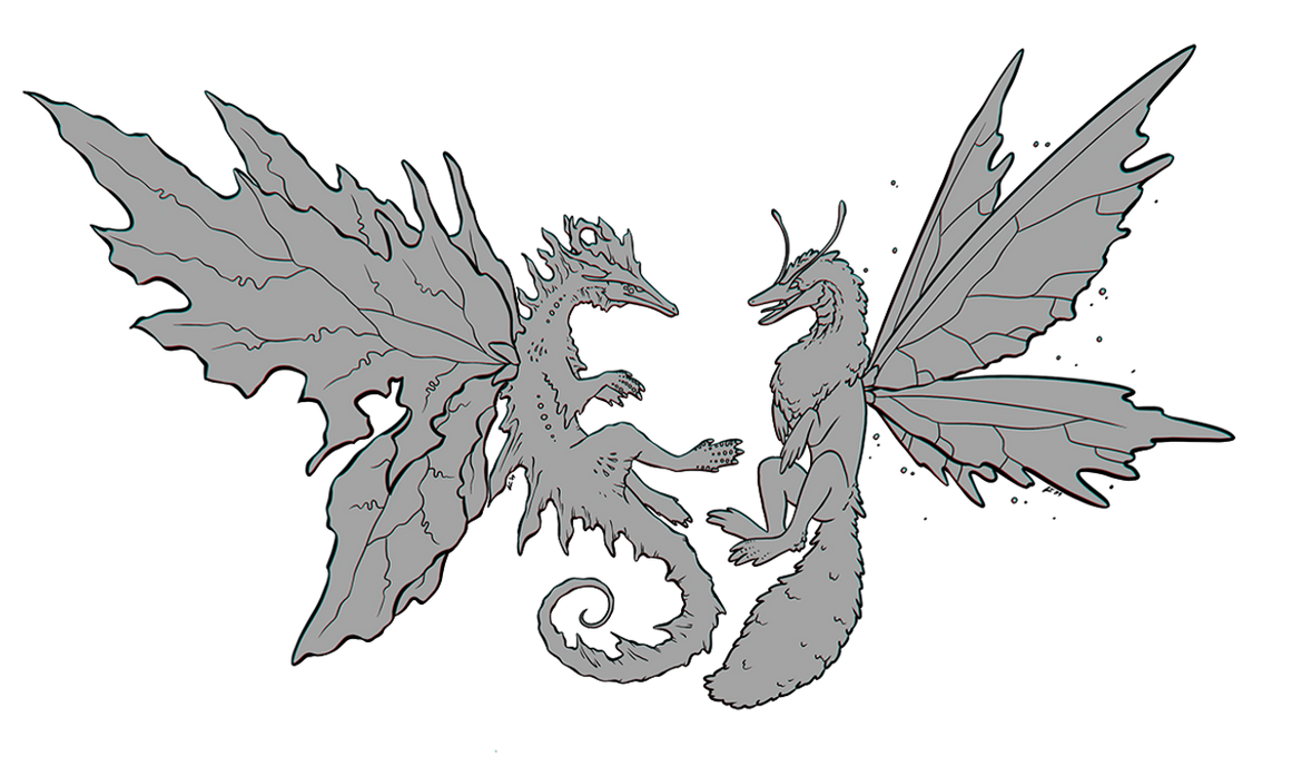 [August/September 2019] FREE Fae Dragons Base by LeviaDraconia on ...