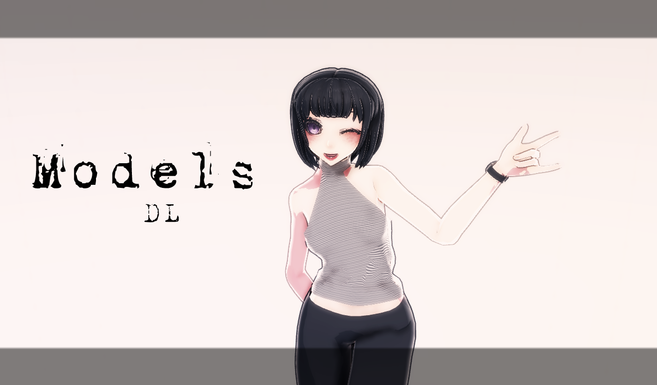 {MMD} Models Tda 4# by Cat524 on DeviantArt