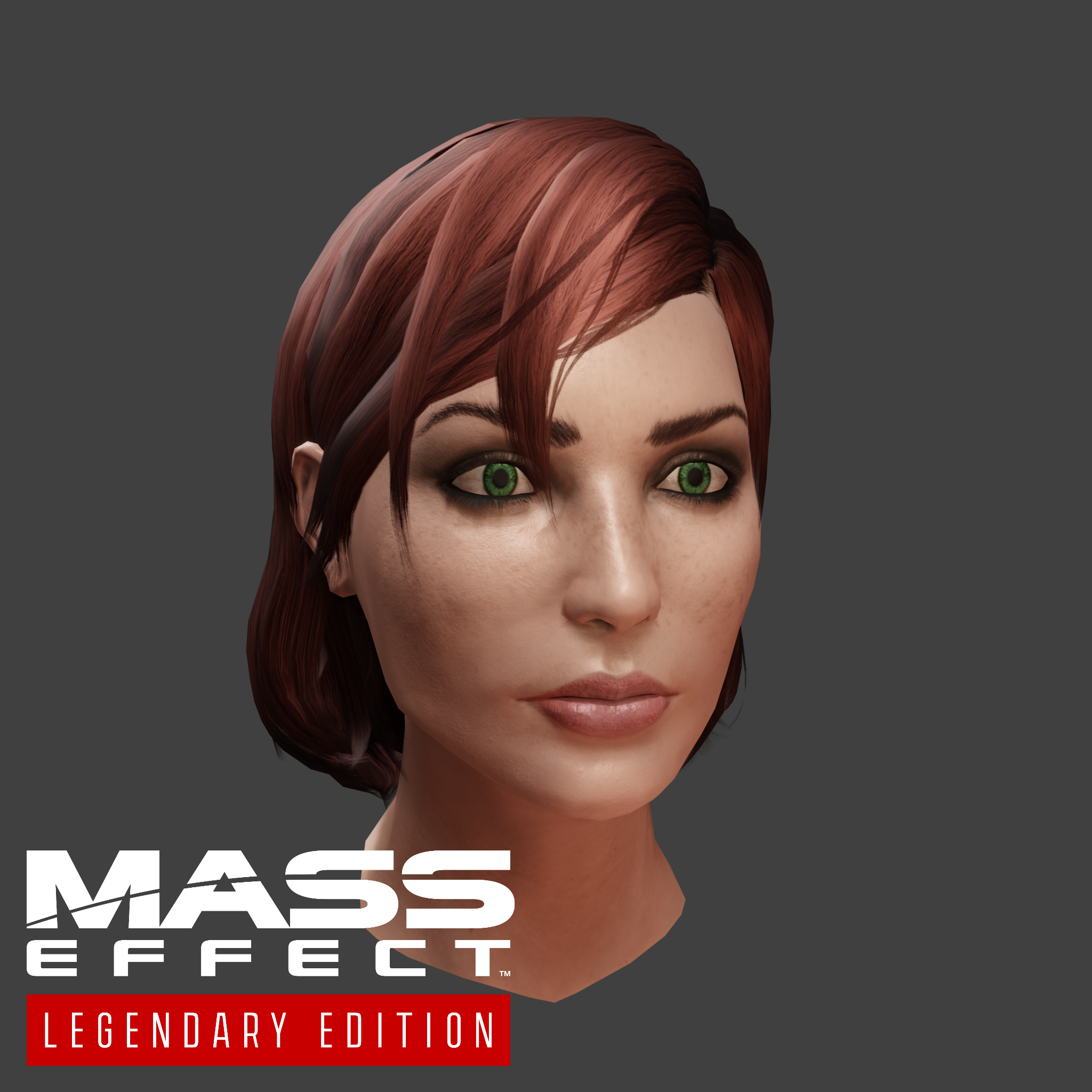 Mass Effect: Legendary Edition Femshep (head only) by M4ZTeR on DeviantArt