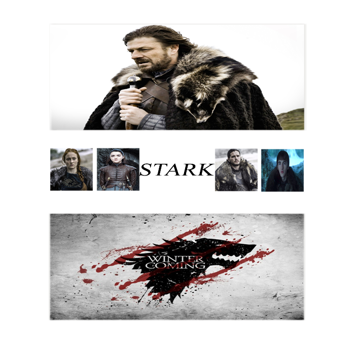 Game of Thrones Stark by matt5721 on DeviantArt