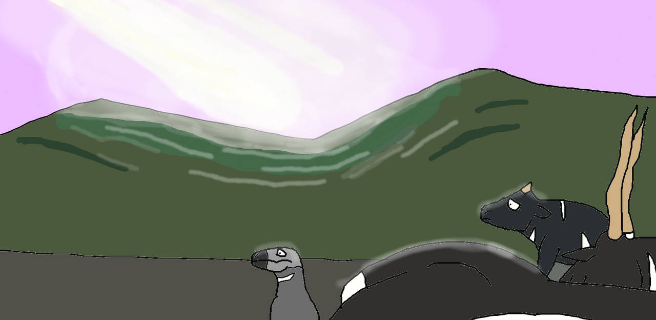 the blinding light over the valley of panic cries by htuias on DeviantArt