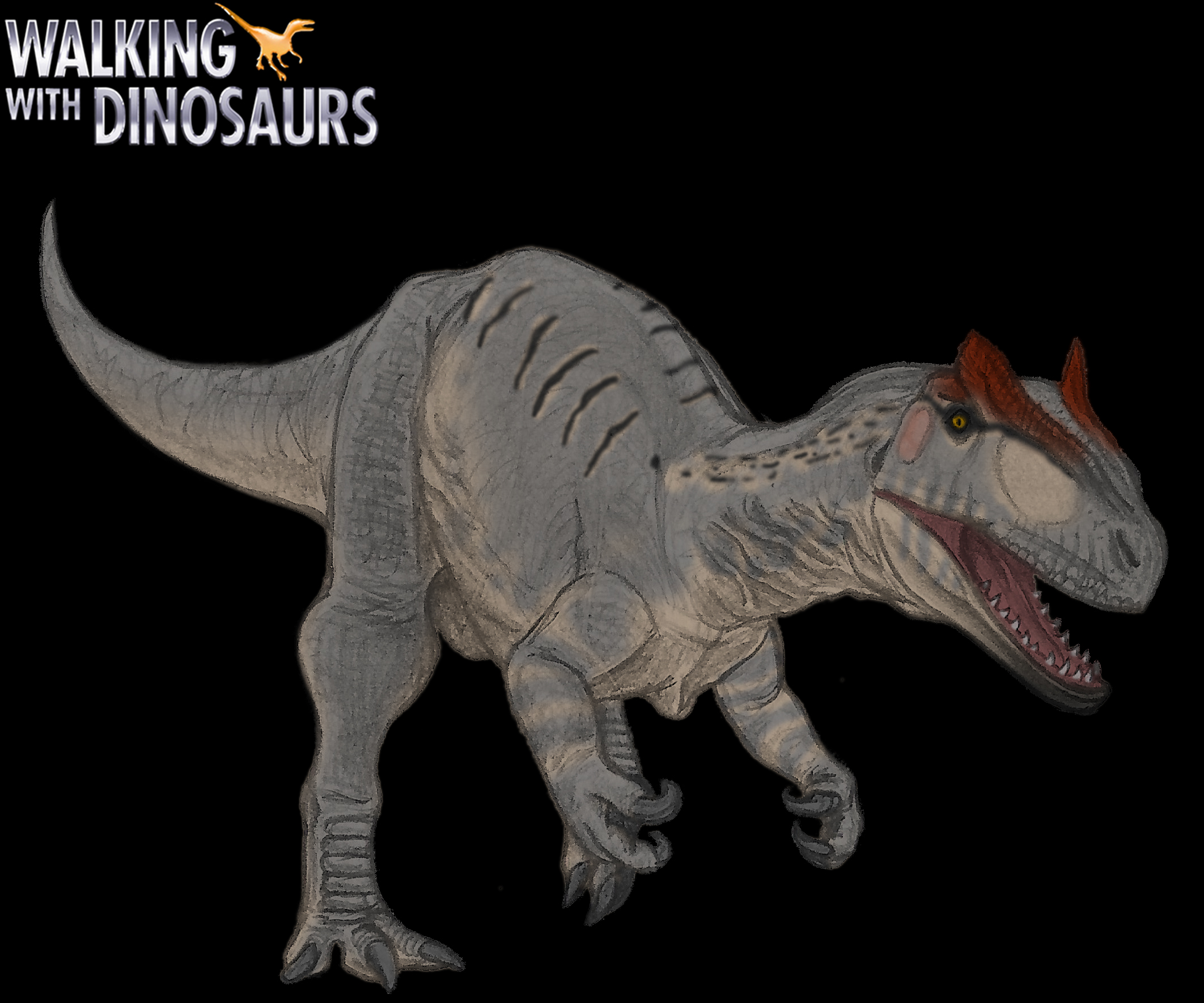Allosaurus jimmadseni by kingrexy on DeviantArt