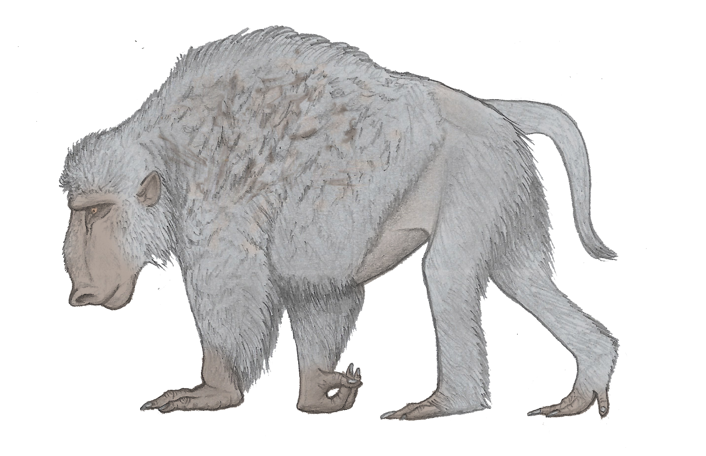 Baboon Bison by kingrexy on DeviantArt