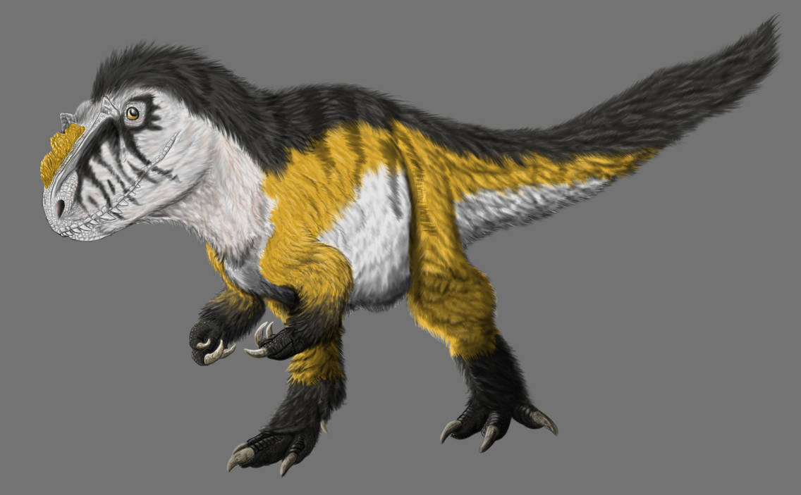 Commission 12 - Yutyrannus by kingrexy on DeviantArt