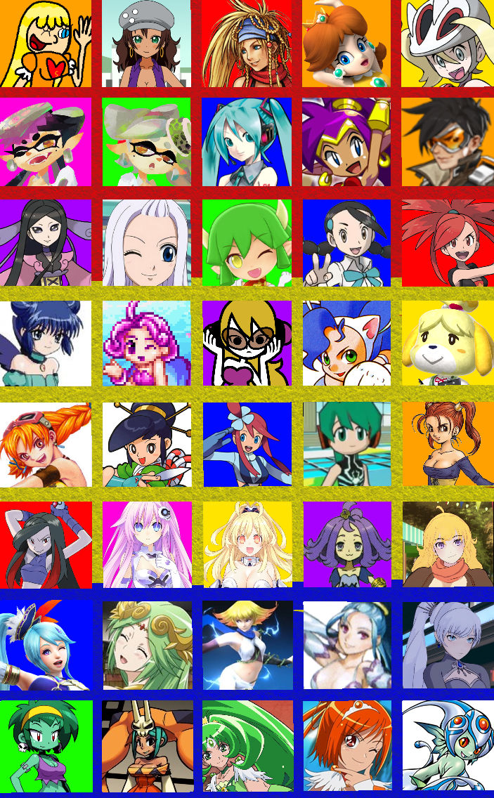 My Waifu Chart by MegaToon1234 on DeviantArt