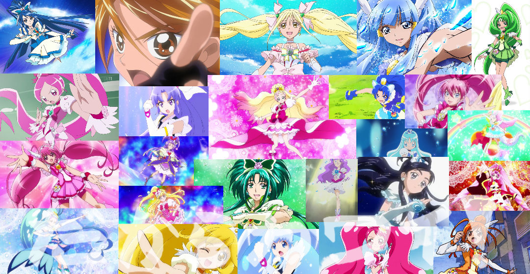 A Collage of My Pretty Cure Waifus by MegaToon1234 on DeviantArt