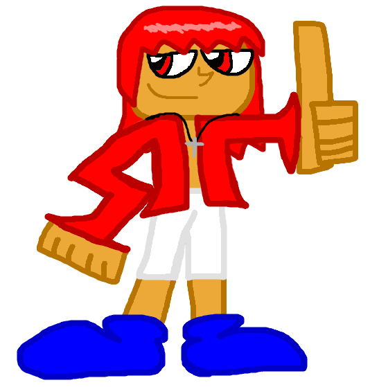 Red-Rocker the Red Yoshi in Human Form? by MegaToon1234 on DeviantArt