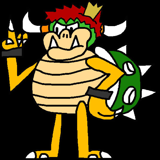 {Rootspread AU} Classic King Koopa/Bowser Design by MegaToon1234 on ...