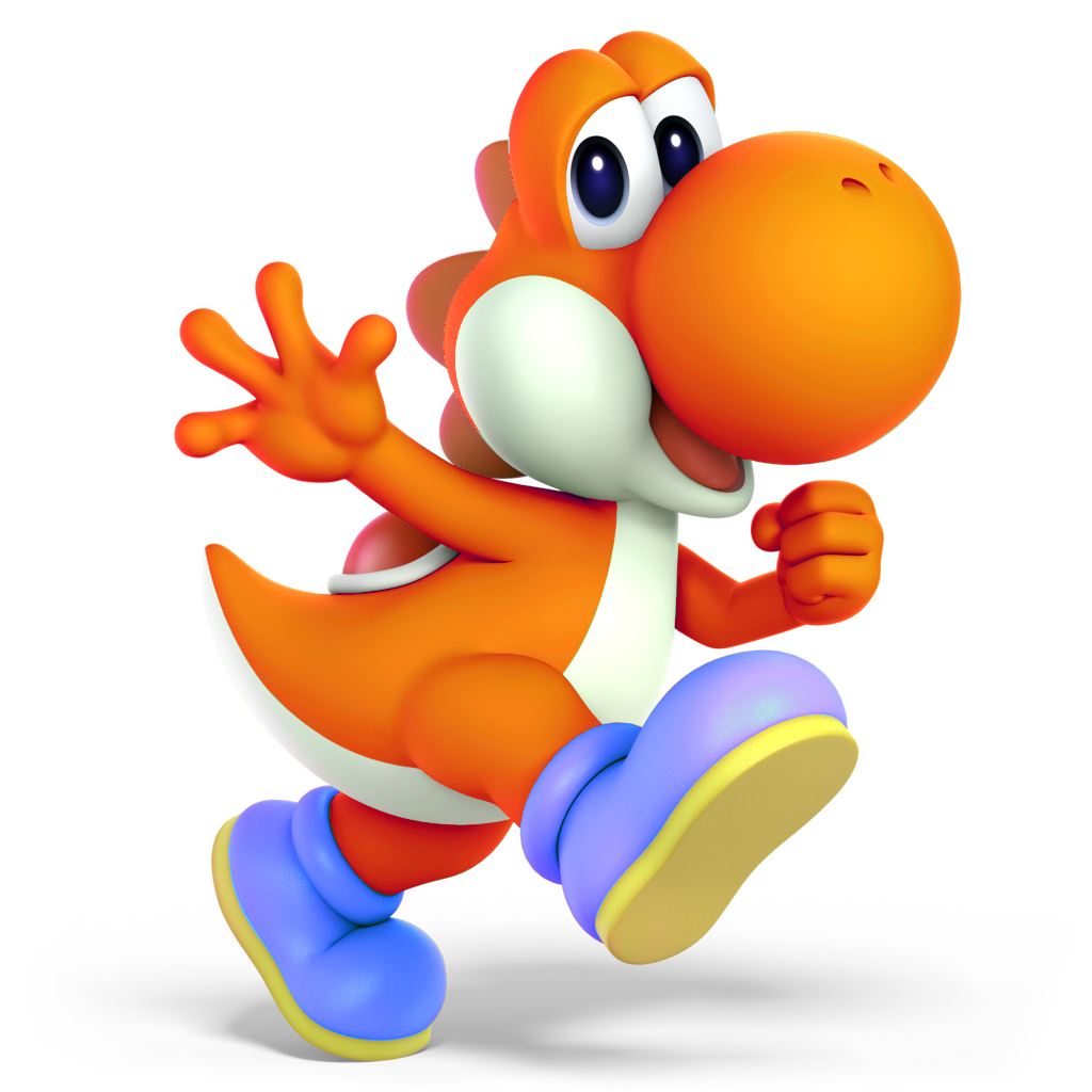 SSBU: Orange Yoshi by MegaToon1234 on DeviantArt
