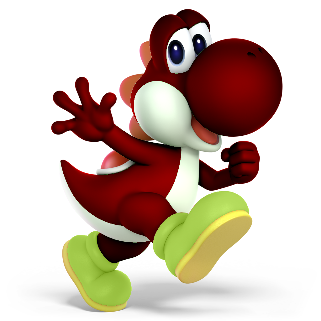 SSBU: Crimson Yoshi by MegaToon1234 on DeviantArt
