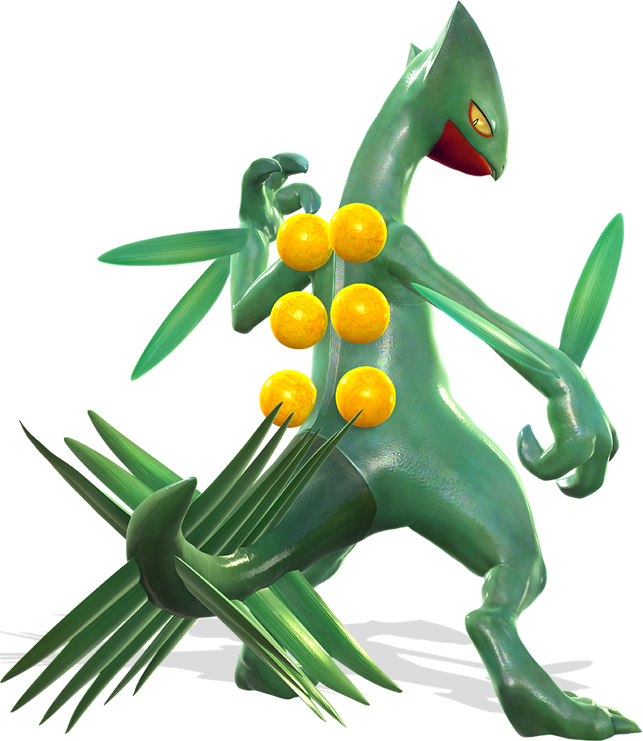 SSBU: Possible Sceptile Render by MegaToon1234 on DeviantArt