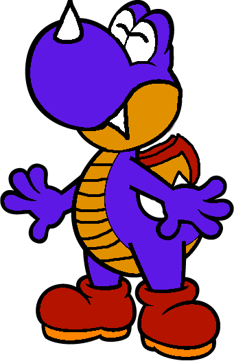 Super Mario: Rex 2D by MegaToon1234 on DeviantArt