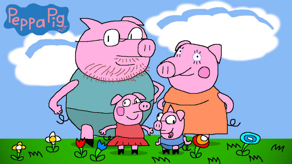 Peppa Pig But I Made the Artwork Better by MegaToon1234 on DeviantArt