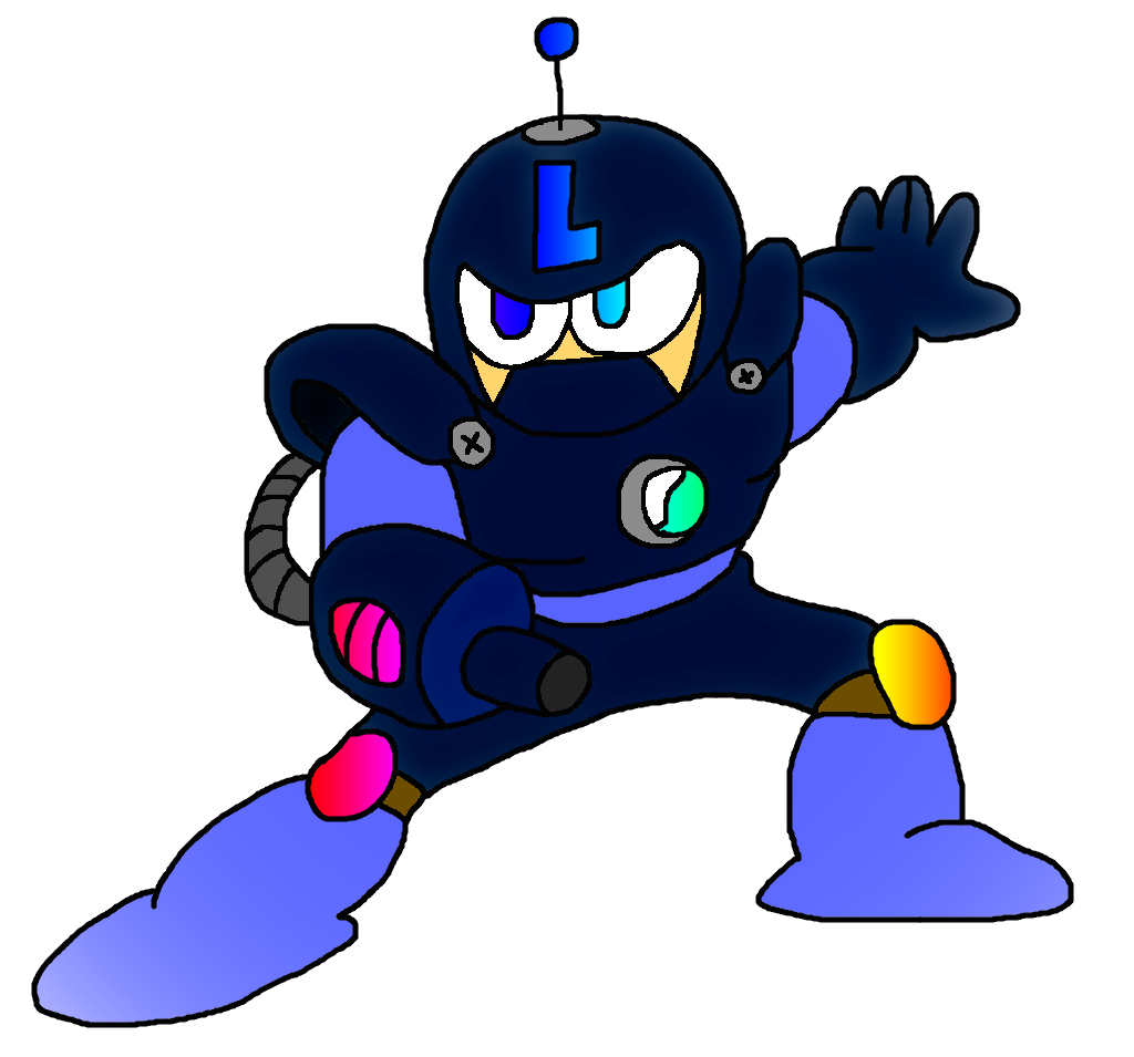 Laser Man by MegaToon1234 on DeviantArt