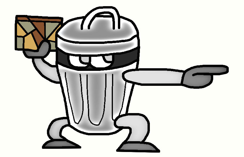 Trash Man by MegaToon1234 on DeviantArt