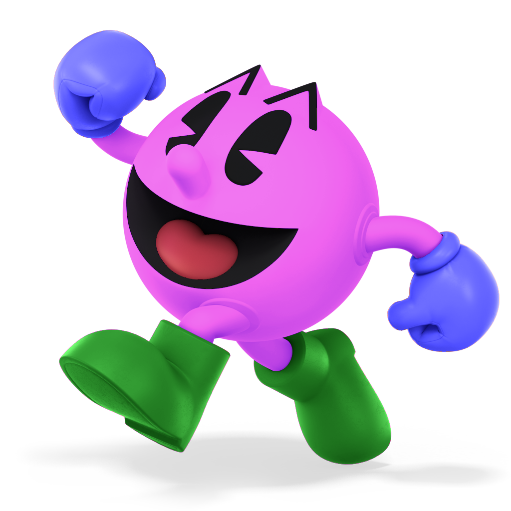 SSBU: Custom Pac-Man Palette Swap by MegaToon1234 on DeviantArt