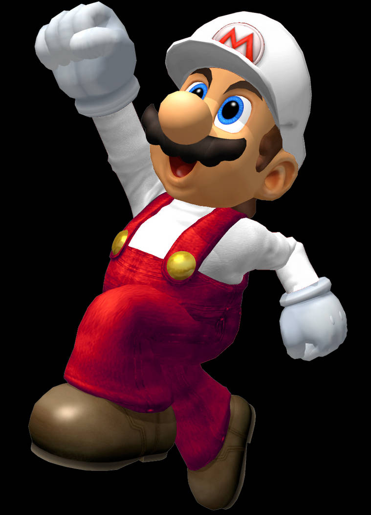 SSBM: Fire Mario by MegaToon1234 on DeviantArt