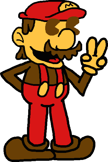 SMB1 Mario (My version) by MegaToon1234 on DeviantArt