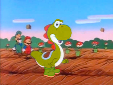 DiC SMW Yellow Yoshi by MegaToon1234 on DeviantArt