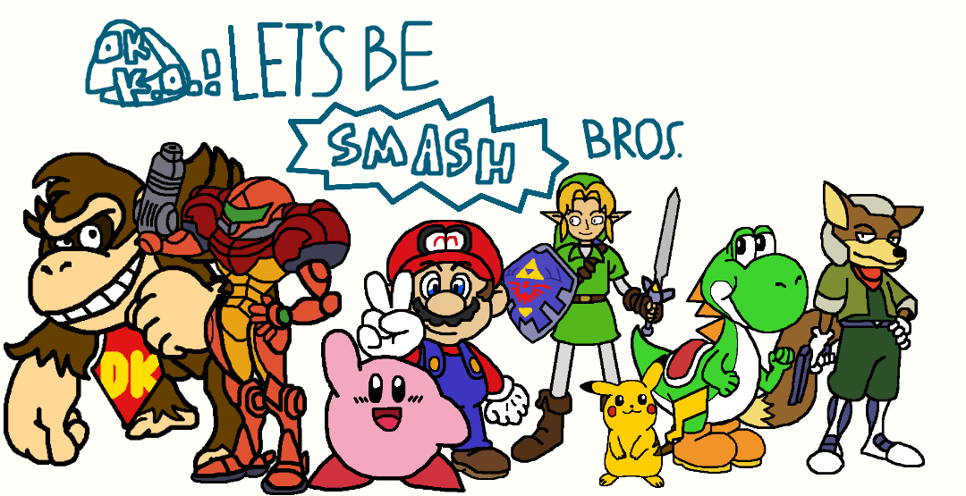 The Original Eight of SSB in OK K.O.! by MegaToon1234 on DeviantArt