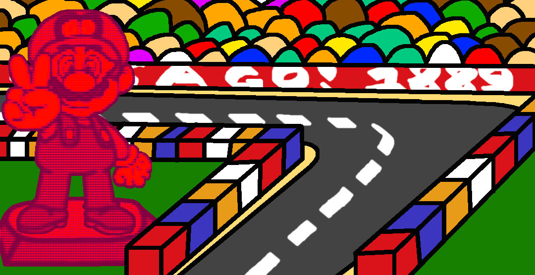MKU: Mario Circuit by MegaToon1234 on DeviantArt