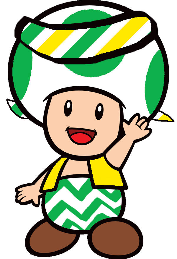 SMAA: Greeny the Green Toad by MegaToon1234 on DeviantArt