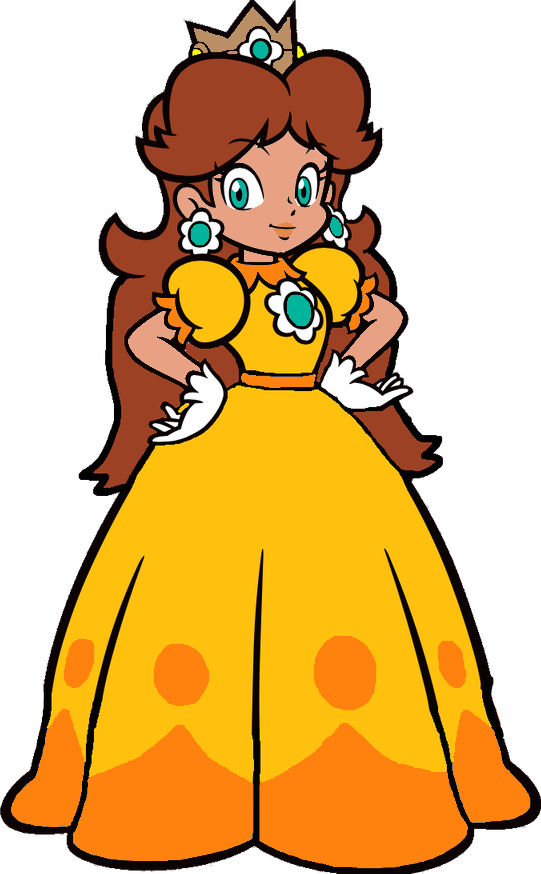 SMAA: Princess Daisy by MegaToon1234 on DeviantArt